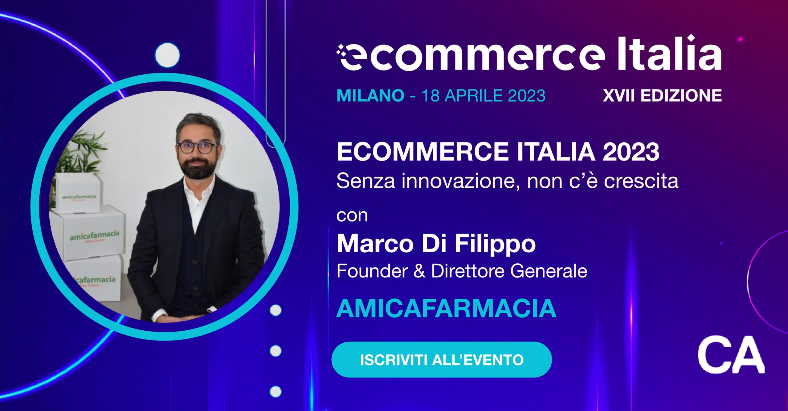MARCO DI FILIPPO SPEAKER AT "ECOMMERCE ITALIA 2023" - Talea Group S.p.A